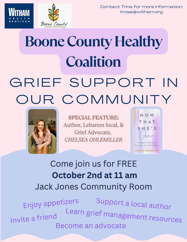 Grief Support in Our Community | Witham Health Services